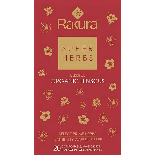 喜馬拉雅山有機大紅花茶 Rakura Super Herbs Organic Hibiscus Tea (20 tea bags) – 食療 ...