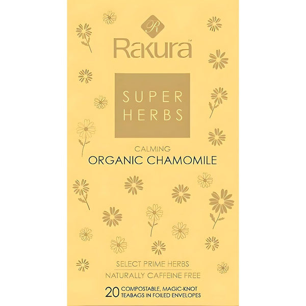 喜馬拉雅山有機洋甘菊茶 Rakura Super Herbs Organic Chamomile Tea (20 tea bags) – 食療 ...