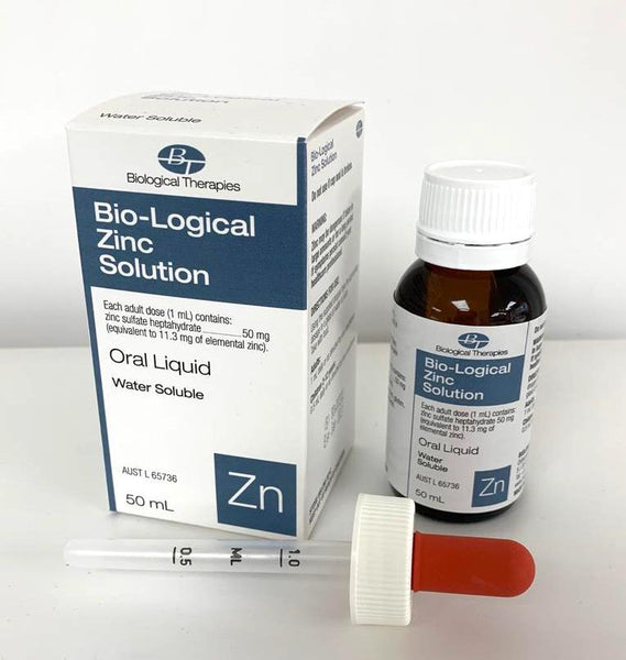 鋅液 Biological Zinc Solution (50ml) – 食療主義有限公司 WeHealth Limited